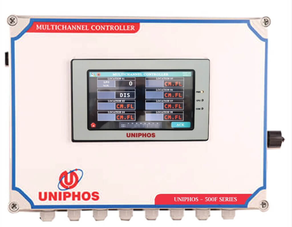Uniphos 500 H(16) Multi Channel controller with HMI - Uniphos - Safety ...