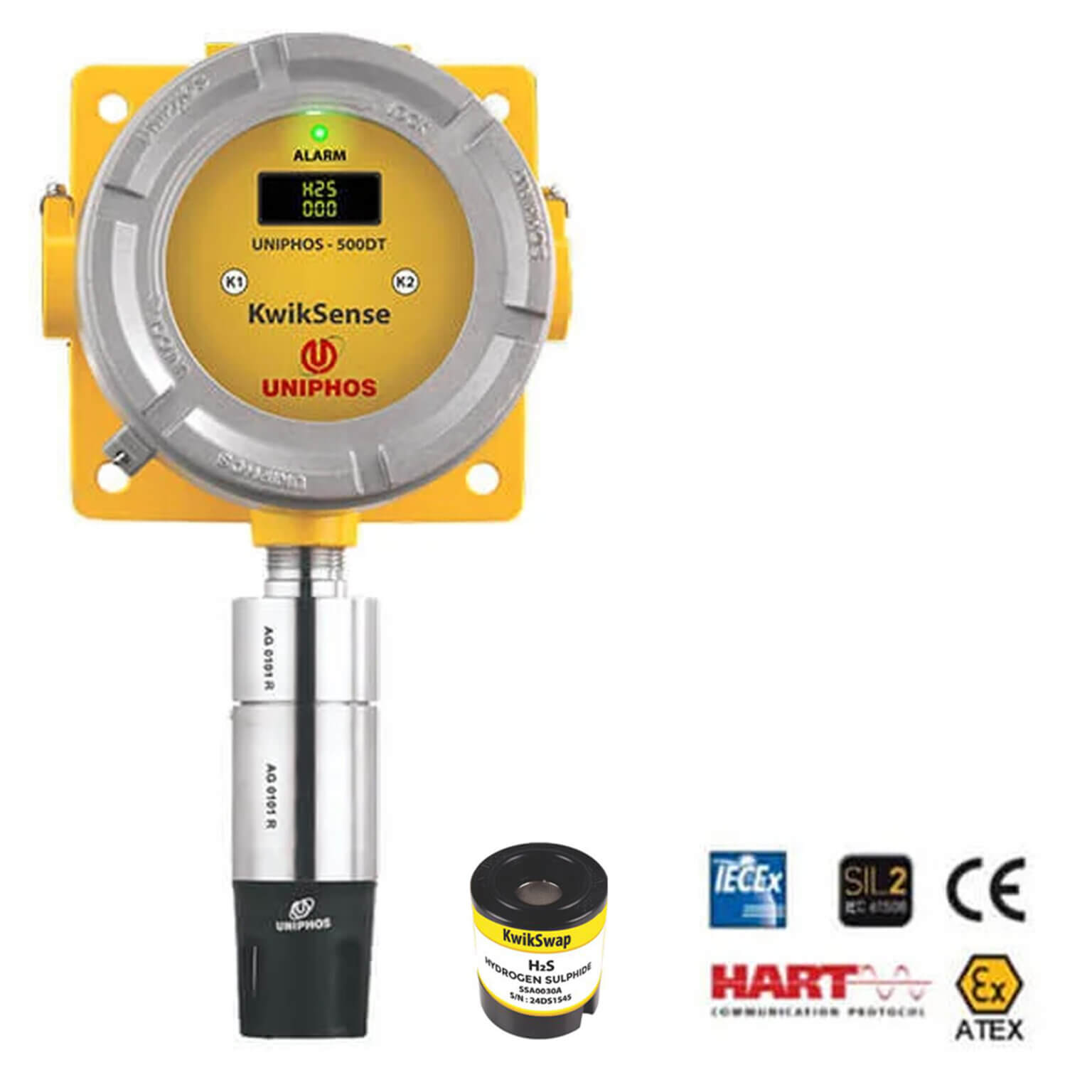 KwikSense Smart Digital Gas Transmitter - Uniphos - Safety ...